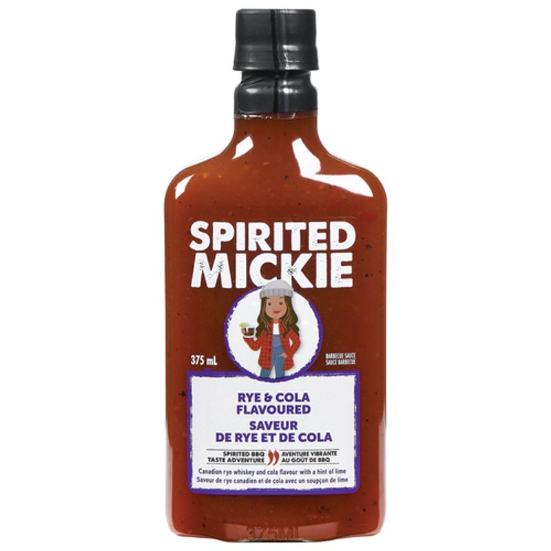 Compliments Spirited Mickie BBQ Sauce Rye And Cola 375 ml - Voilà ...