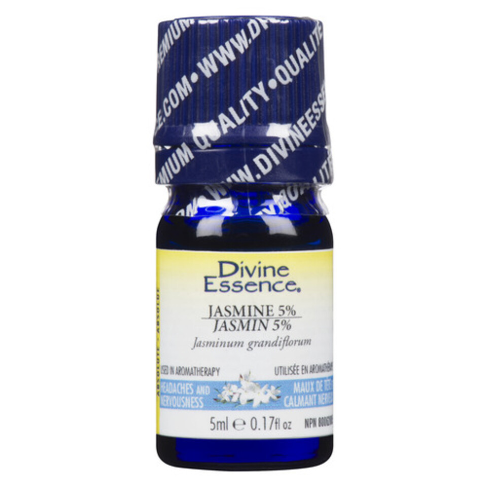 Divine Essence Oil Jasmine India 5 ml - Voilà Online Groceries & Offers