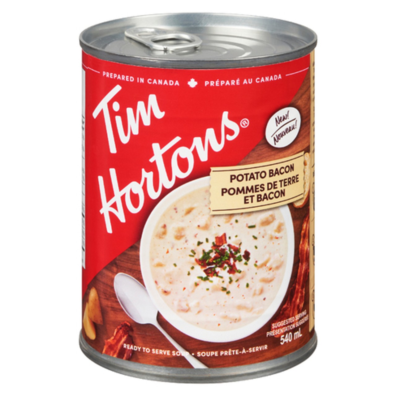 Tim Hortons Soup Potato Bacon 540 ml - Voilà Online Groceries & Offers
