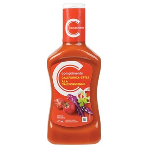 Compliments Salad Dressing California Style 475 ml - Voilà Online ...