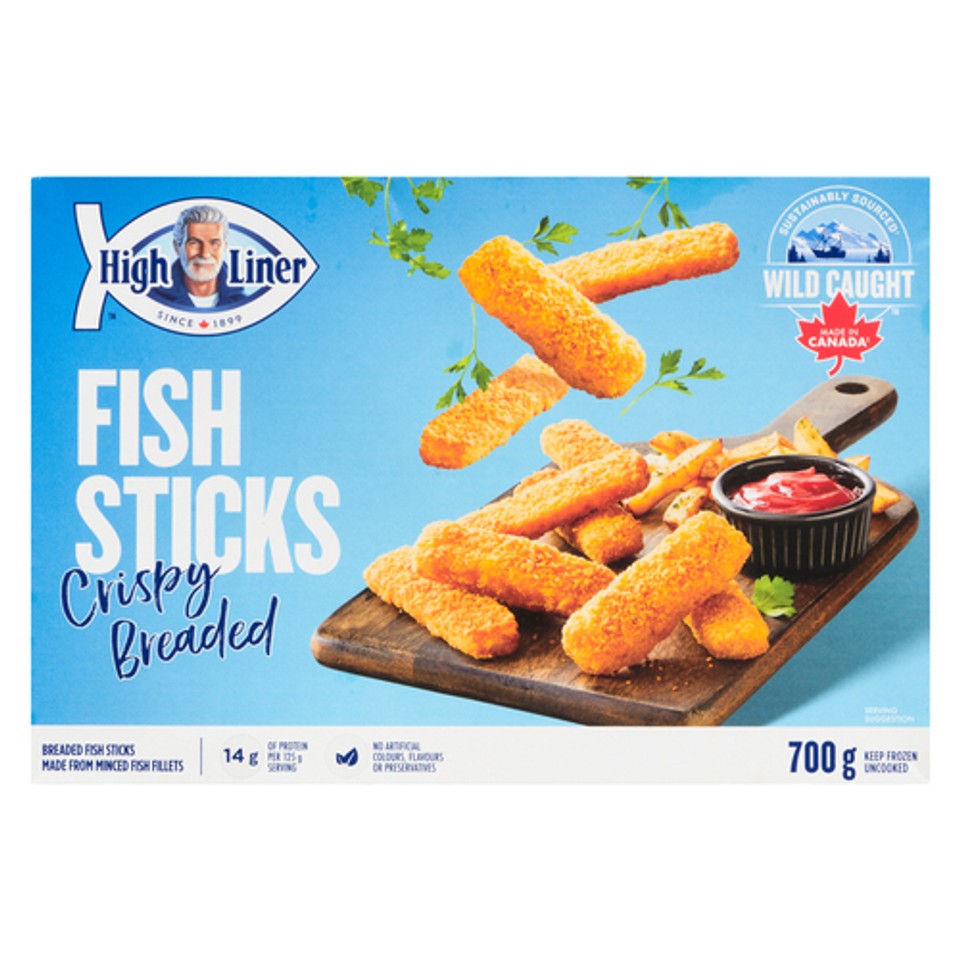 High Liner Frozen Fish Sticks Crispy Breaded 700 g - Voilà Online ...