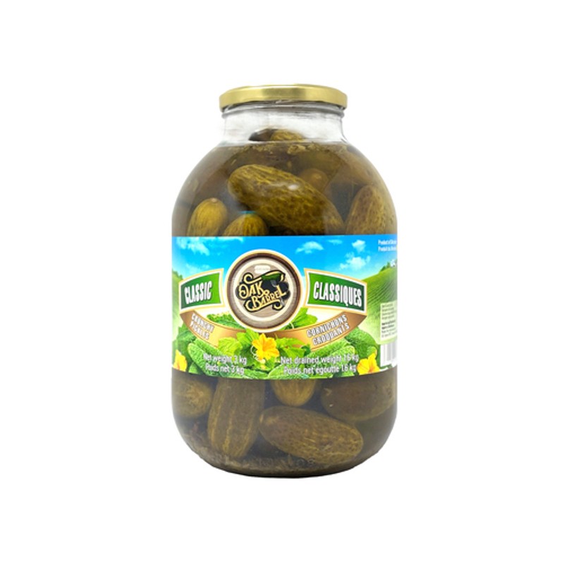 Oak Barrel Crunchy Pickles Classic 3.2 L - Voilà Online Groceries & Offers