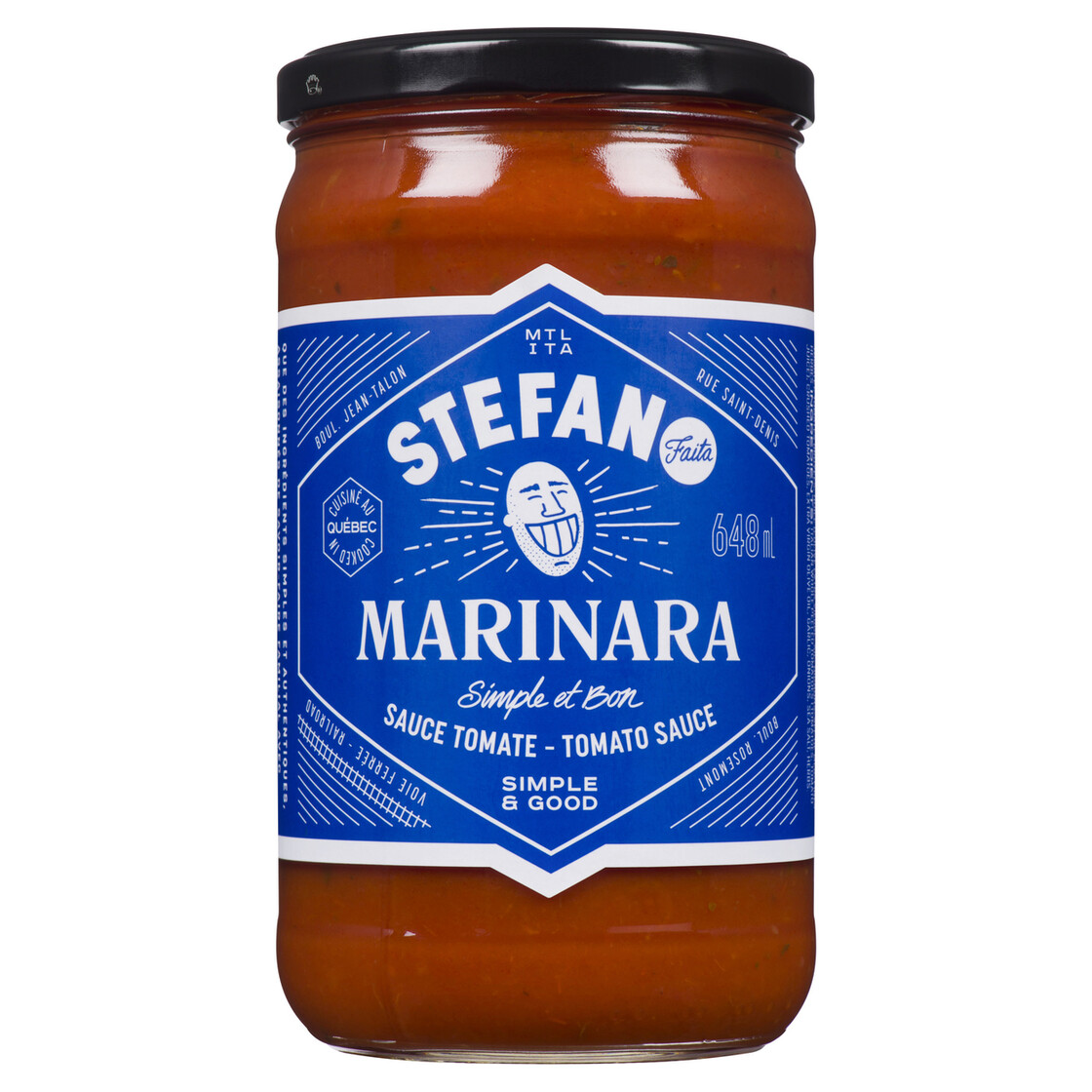 Stefano Faita Marinara Pasta Sauce 648 ml - Voilà Online Groceries & Offers