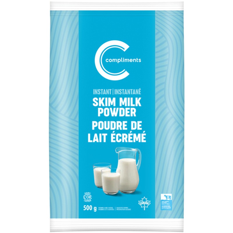 Compliments Instant Skim Milk Powder 500 g - Voilà Online Groceries ...