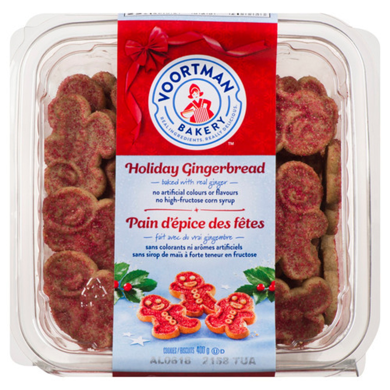 Voortman Festive Cookies Gingerbread 400 g - Voilà Online Groceries ...