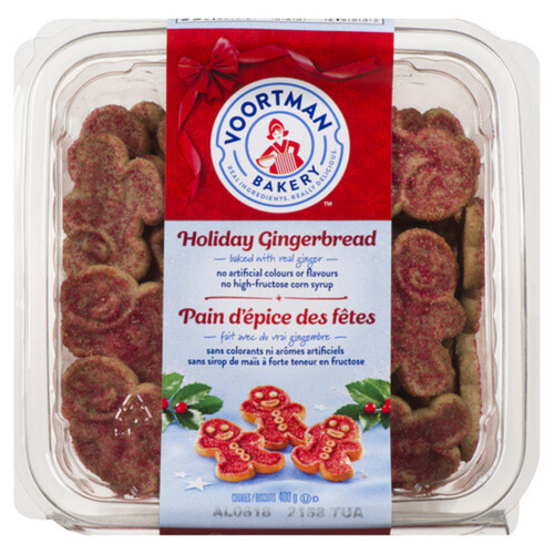 Voortman Festive Cookies Gingerbread 400 g - Voilà Online Groceries ...