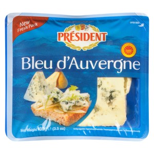 President Cheese Bleu Auvergne 100 g - Voilà Online Groceries & Offers