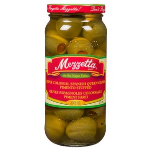 Mezzetta Olives Super Colossal Spanish Queen 375 ml - Voilà Online ...