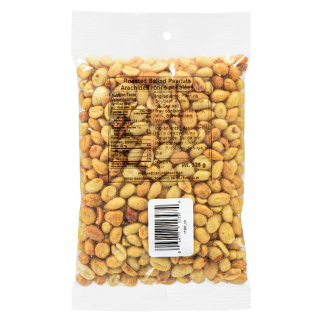 Reddi Snack Blanched with salt Roasted Peanuts 325 g - Voilà Online ...