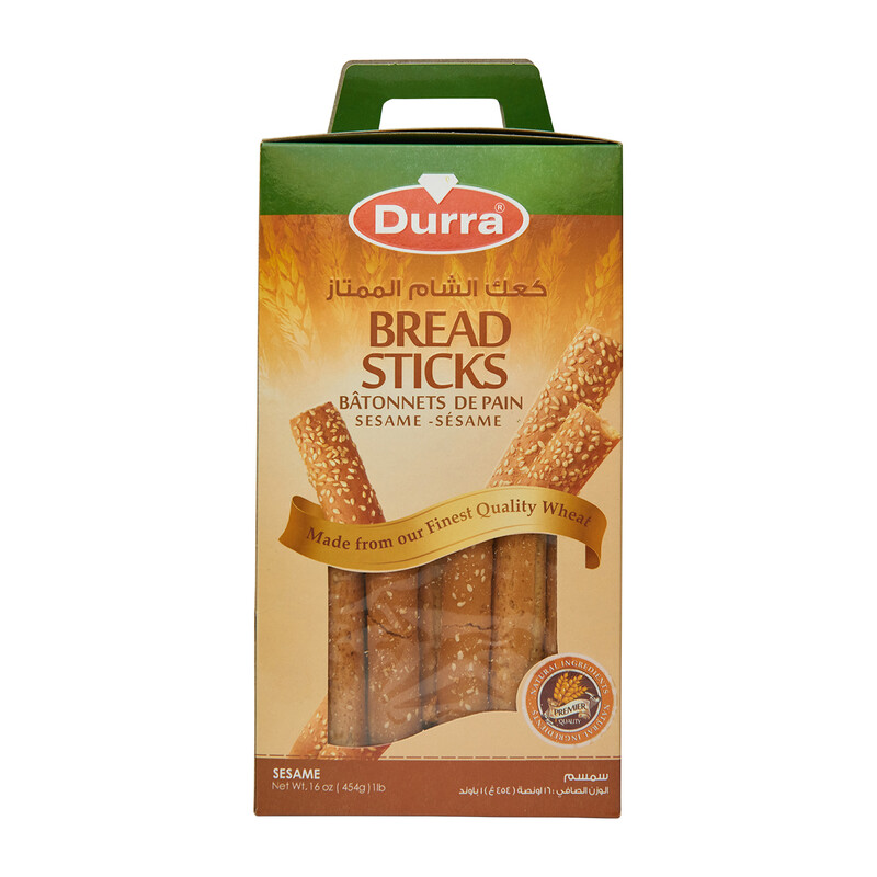 Durra Bread Sticks Sesame 454 g - Voilà Online Groceries & Offers