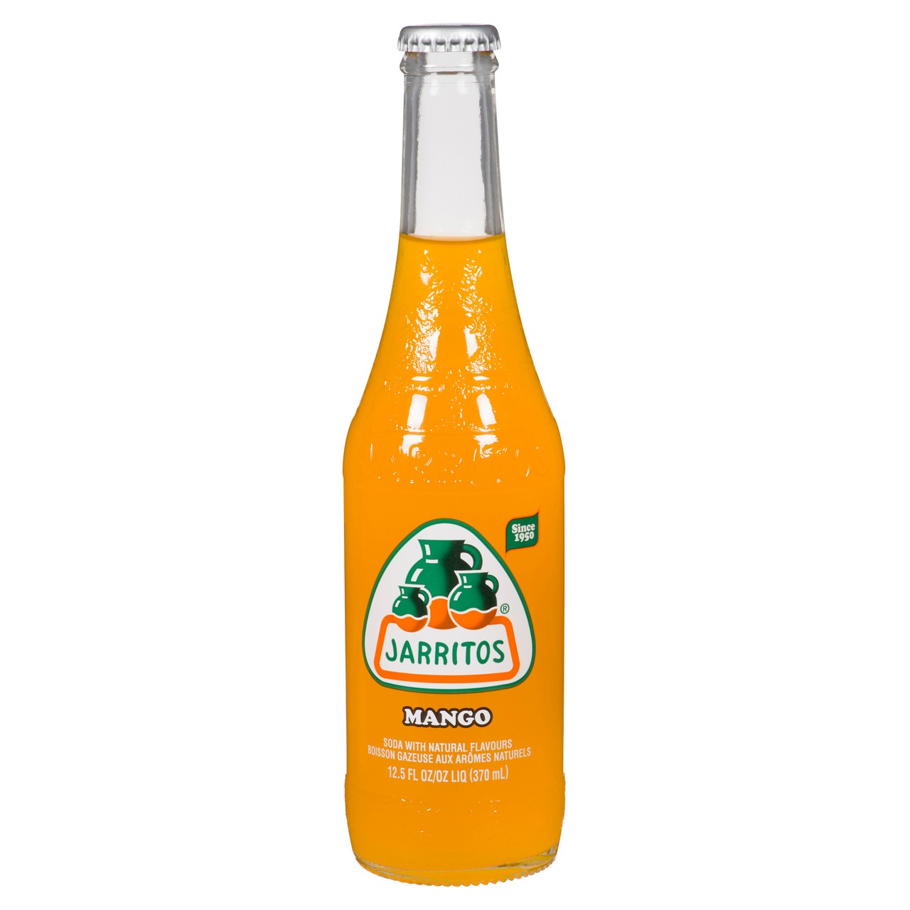 Jarritos Soft Drink Mango 370 ml (bottle) - Voilà Online Groceries & Offers