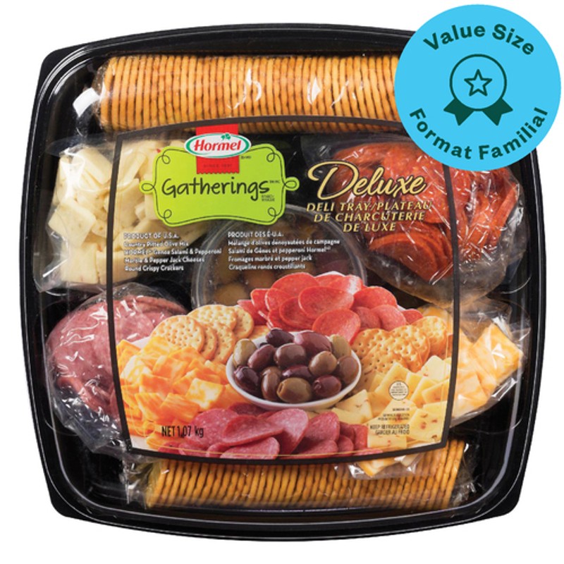 Hormel Deli Tray Deluxe 1.07 kg - Voilà Online Groceries & Offers