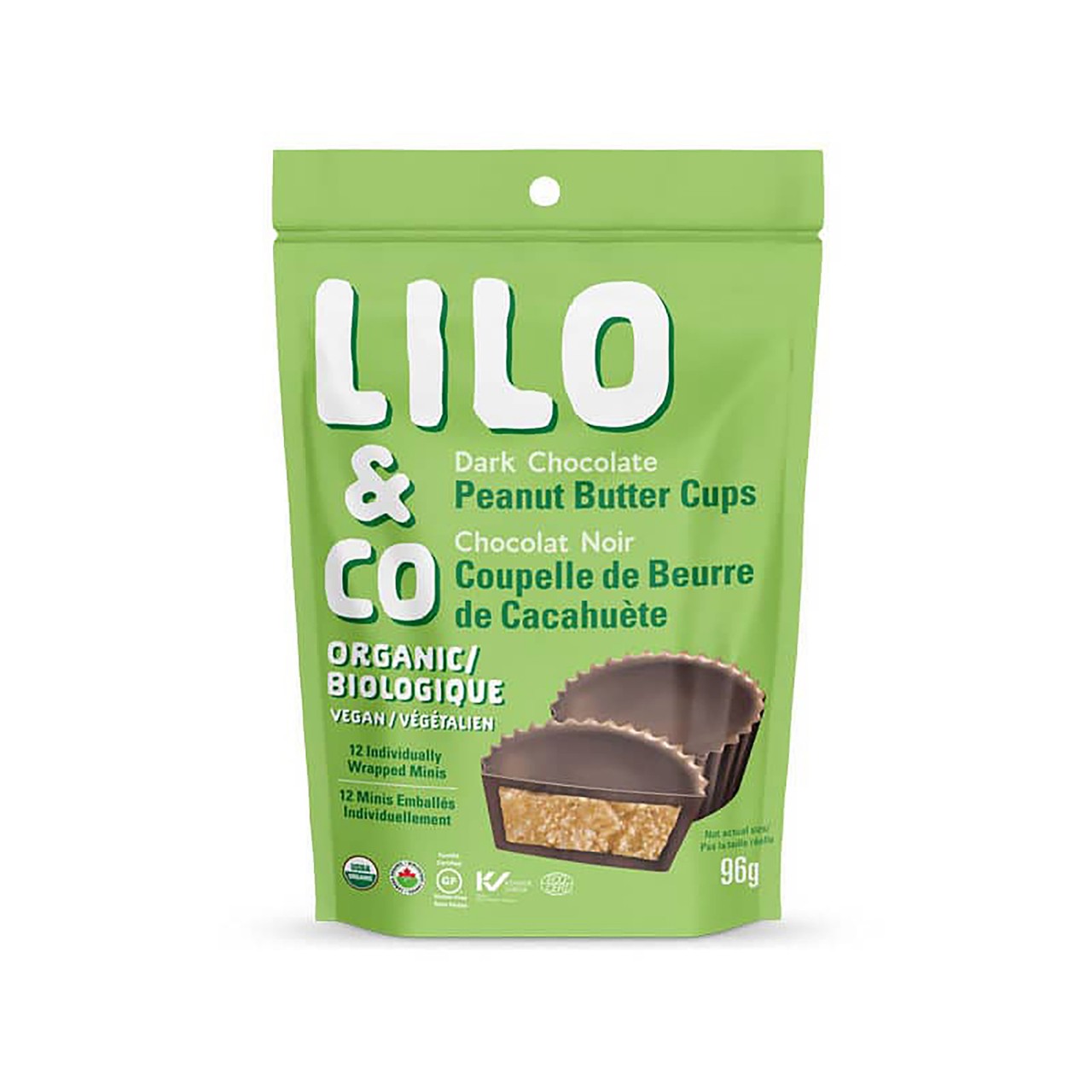 Lilo & Co Dark Chocolate Peanut Butter Cups 96 g - Voilà Online ...