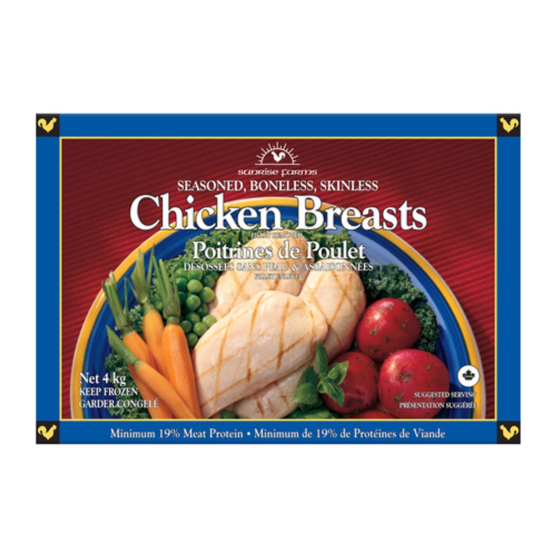 Sunrise Chicken Breast Frozen Boneless Skinless - Voilà Online ...