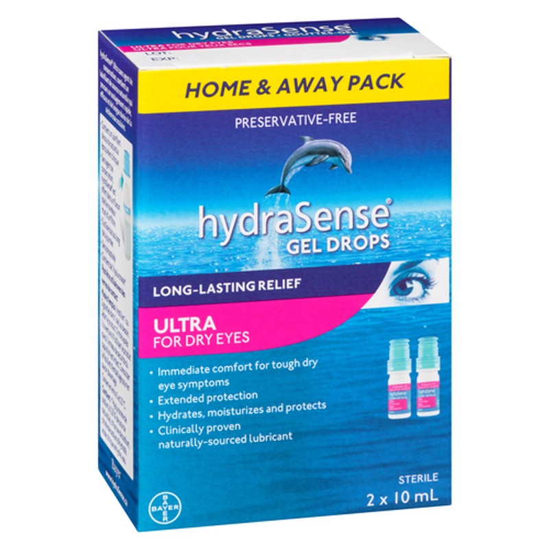 Hydra Sense Gel Drops Ultra For Dry Eyes 2 x 10 ml - Voilà Online ...