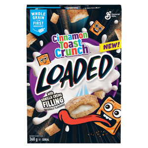 Cinnamon Toast Crunch Loaded Cereal Real Cinnamon Vanilla Crème 368 g ...