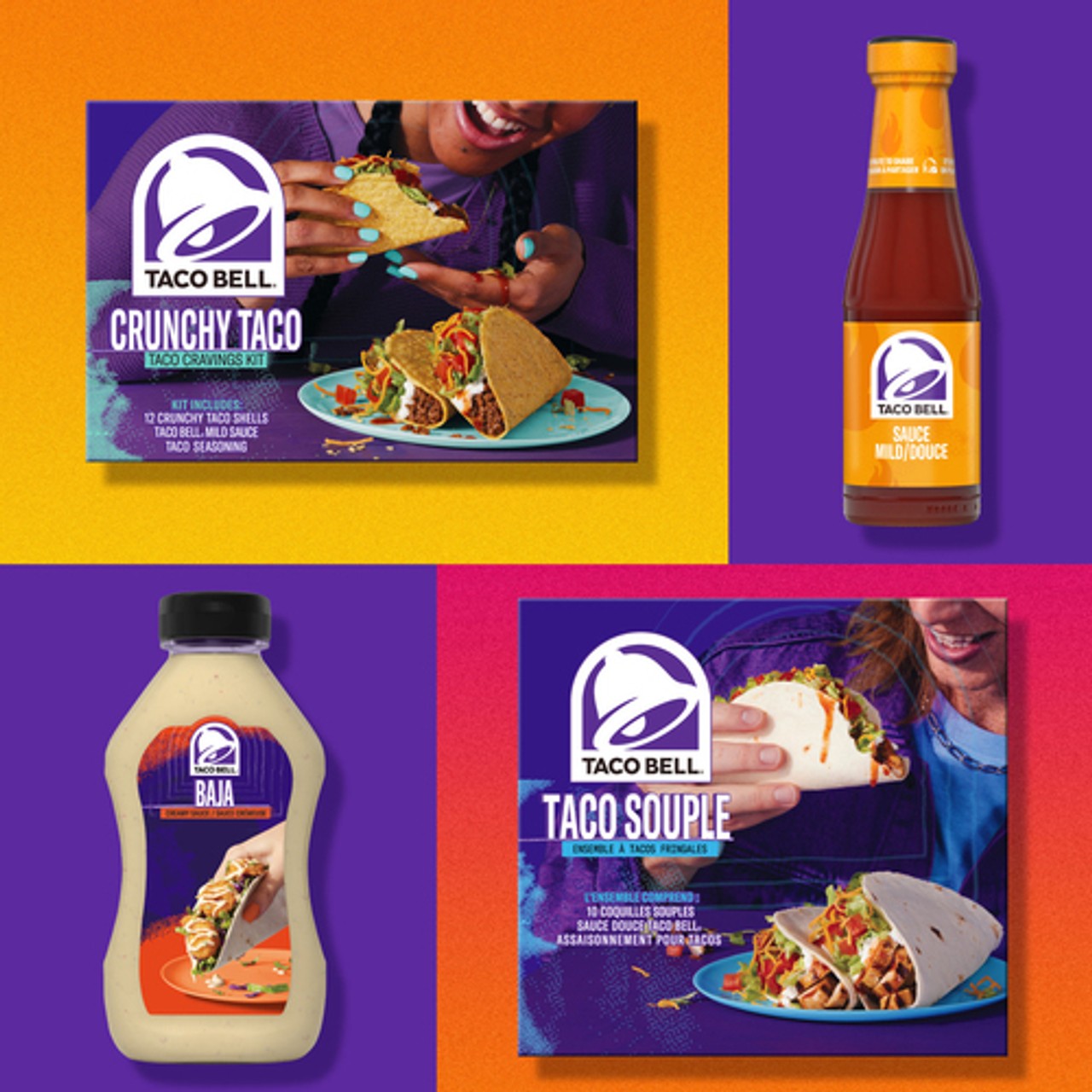 Taco Bell Soft Taco Kit 420 g - Voilà Online Groceries & Offers