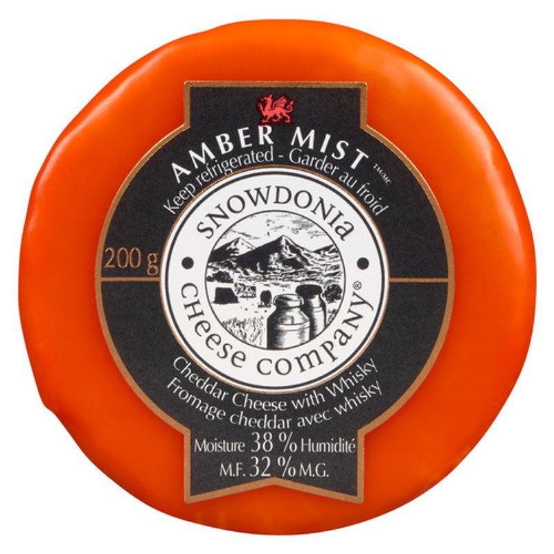 Snowdonia Cheese Cheddar Amber Mist 200 g - Voilà Online Groceries & Offers