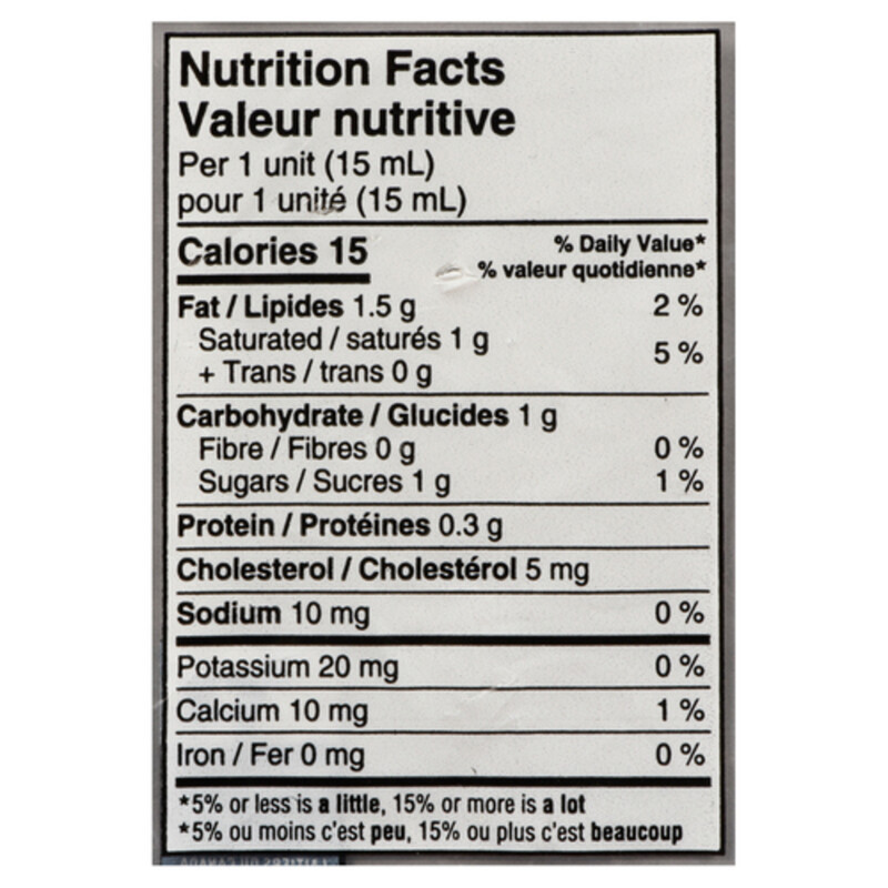 Natrel 10% Dairy Creamers ( 15ml ) 100 EA - Voilà Online Groceries & Offers