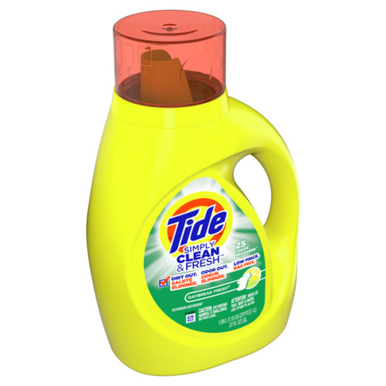 Tide Simply Clean & Fresh Liquid Laundry Detergent Daybreak Fresh 25 ...