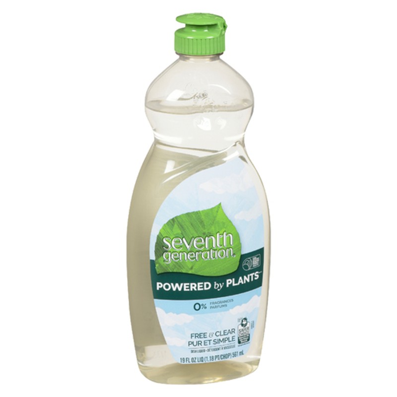 Seventh Generation Dish Liquid Soap Free & Clear 561 ml - Voilà Online ...