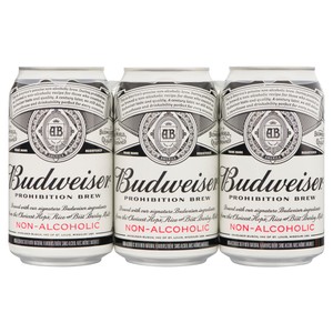 Budweiser Prohibition Brew Non Alcoholic Beer 6 x 355 ml (cans) - Voilà ...