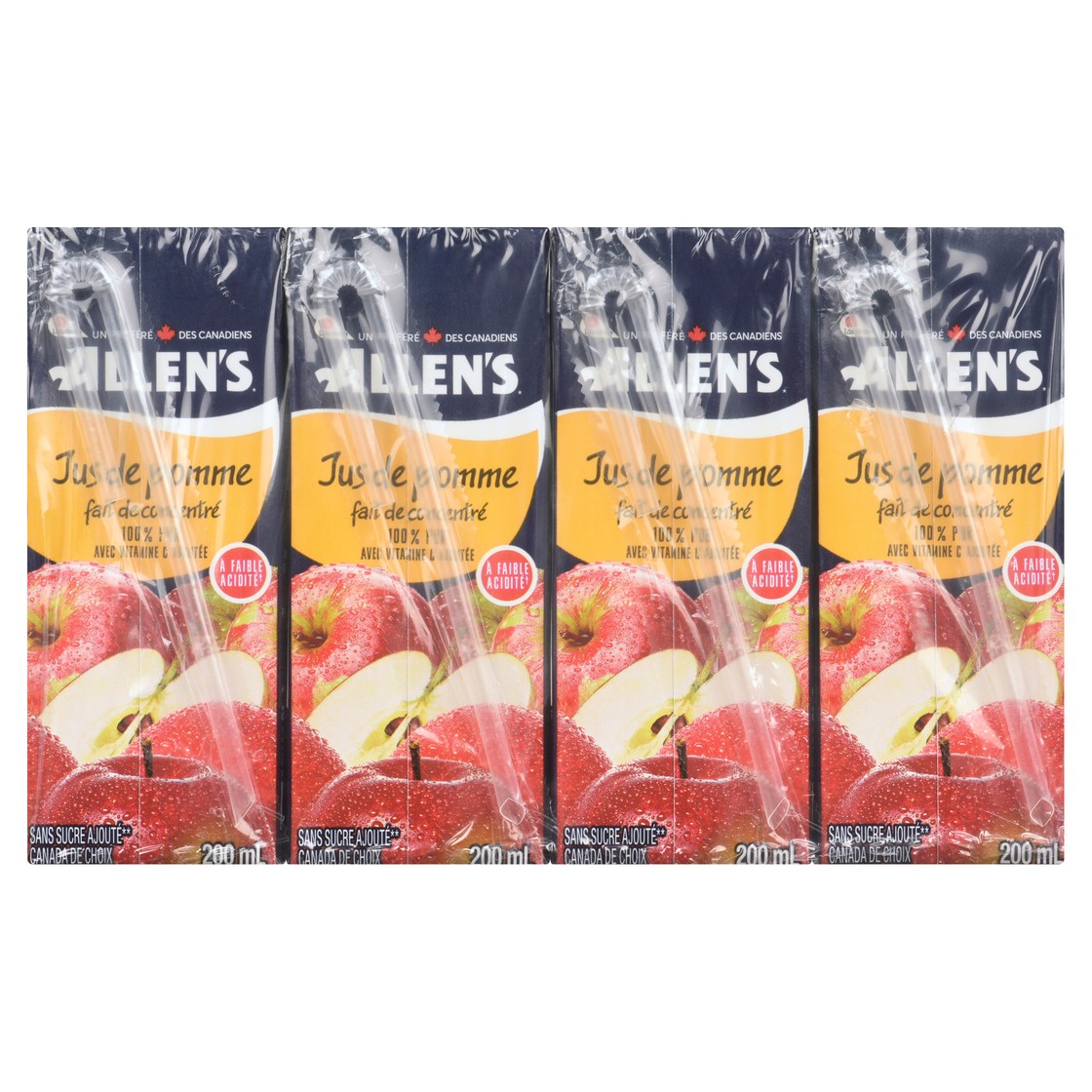 Allen's Pure Juice Apple Low Acid 8 x 200 ml - Voilà Online Groceries ...