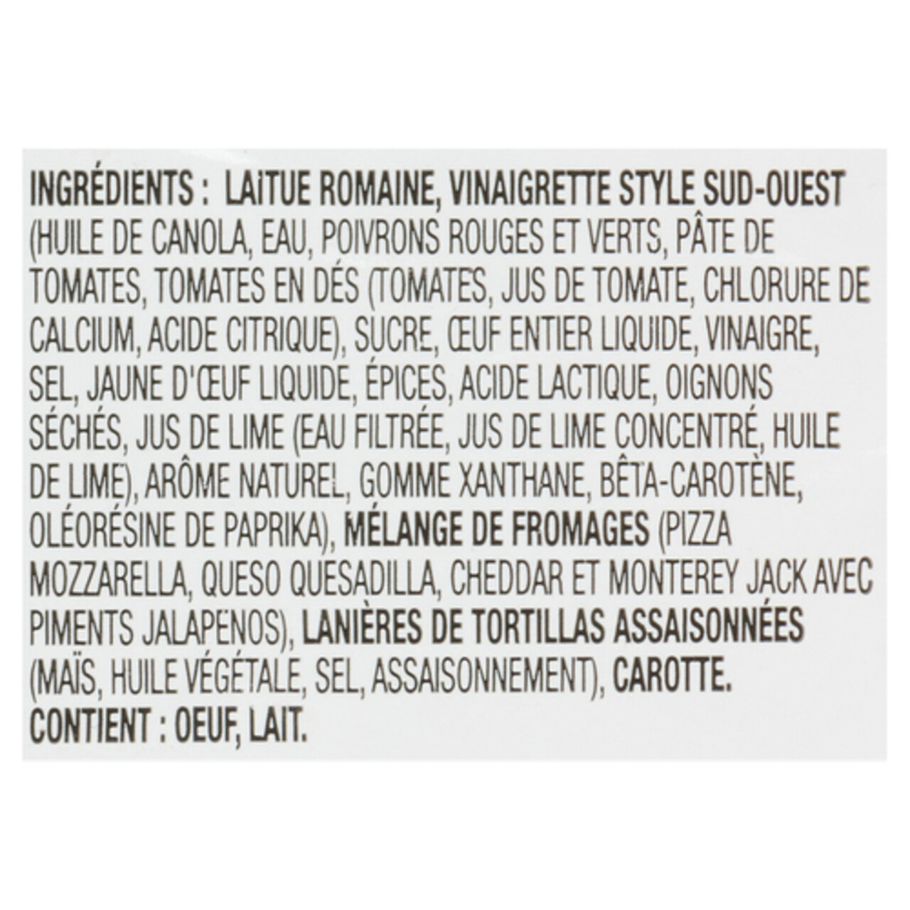 Attitude Individual Salad Kit Southwest 175 g - Voilà Online Groceries ...