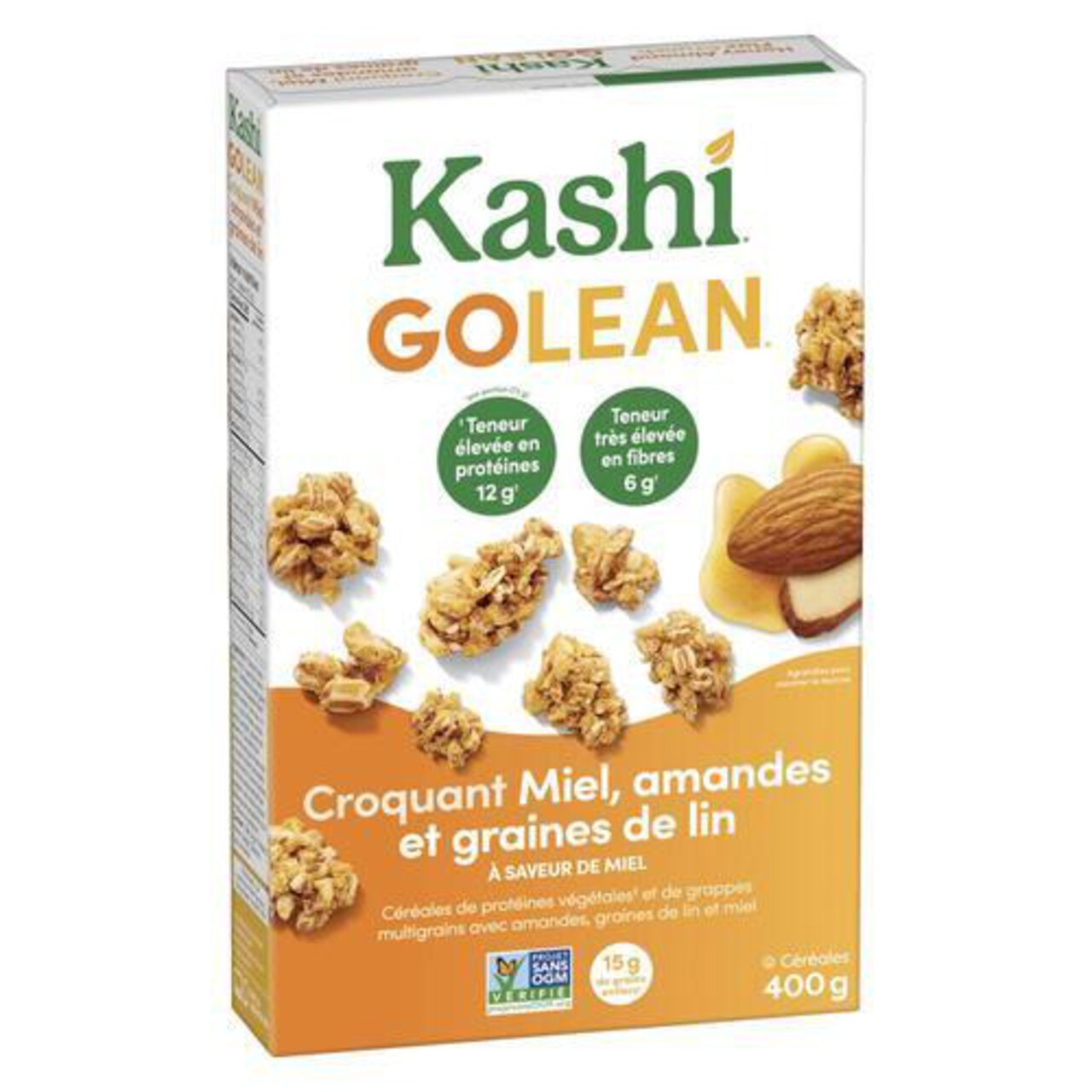 Kashi Cereal Honey Almond Flax Crunch 400 g - Voilà Online Groceries ...