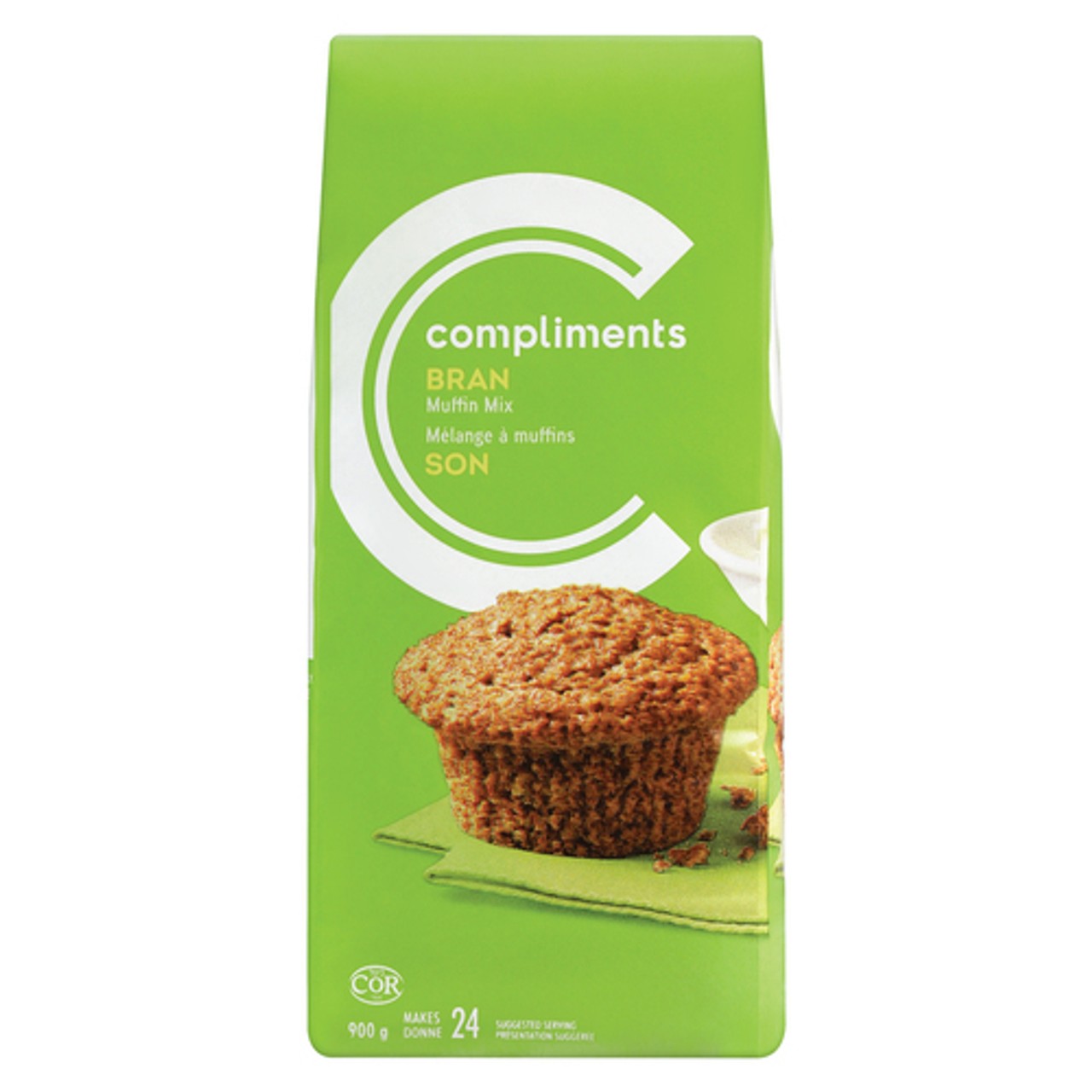 Compliments Bran Muffin Mix 900 g - Voilà Online Groceries & Offers