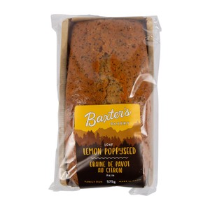 Baxter's Bakery Lemon Poppy Seed Loaf 575 g (frozen) - Voilà Online ...