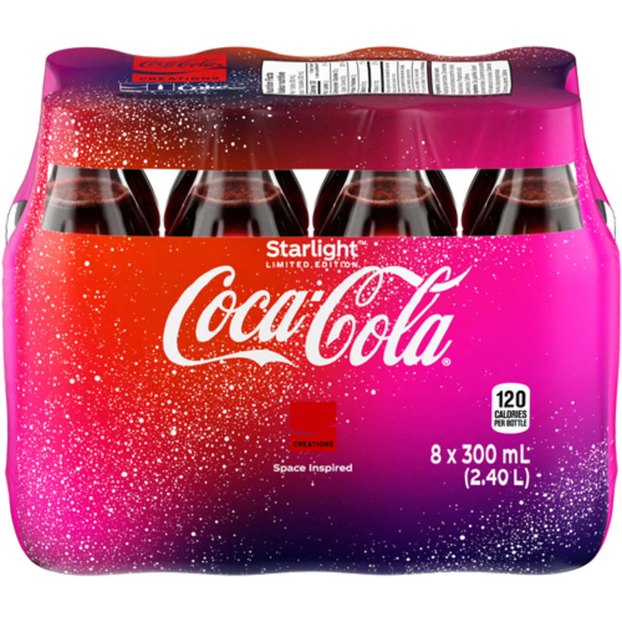 Coca-Cola Soft Drink Starlight 8 x 300 ml (bottles) - Voilà Online ...
