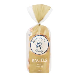 Fancy Pokket Sliced Bagel Plain 6 x 90 g - Voilà Online Groceries & Offers