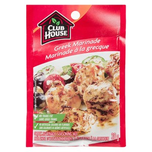 Club House Seasoning Mix Greek Marinade 30 g - Voilà Online Groceries ...