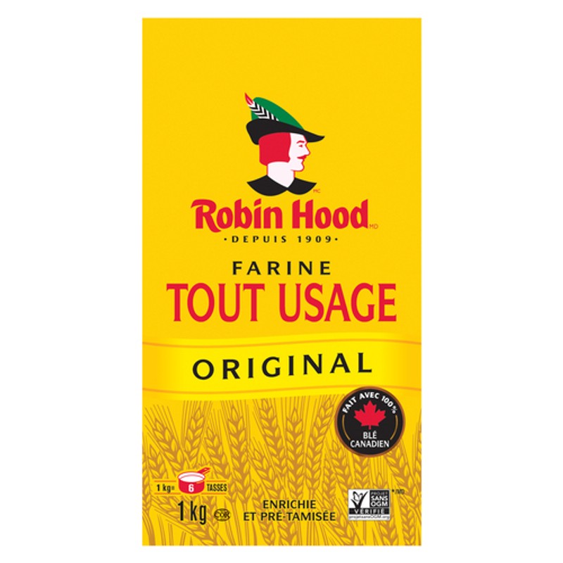 Robin Hood All Purpose Flour Original 1 kg - Voilà Online Groceries ...