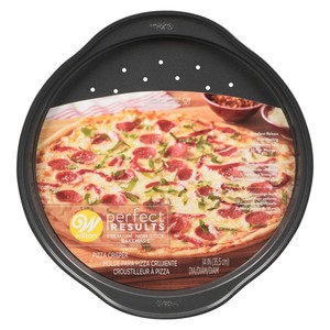Wilton Perfect Result Non-Stick Bakeware Pizza Crujiente 14-Inch 1 Pack ...