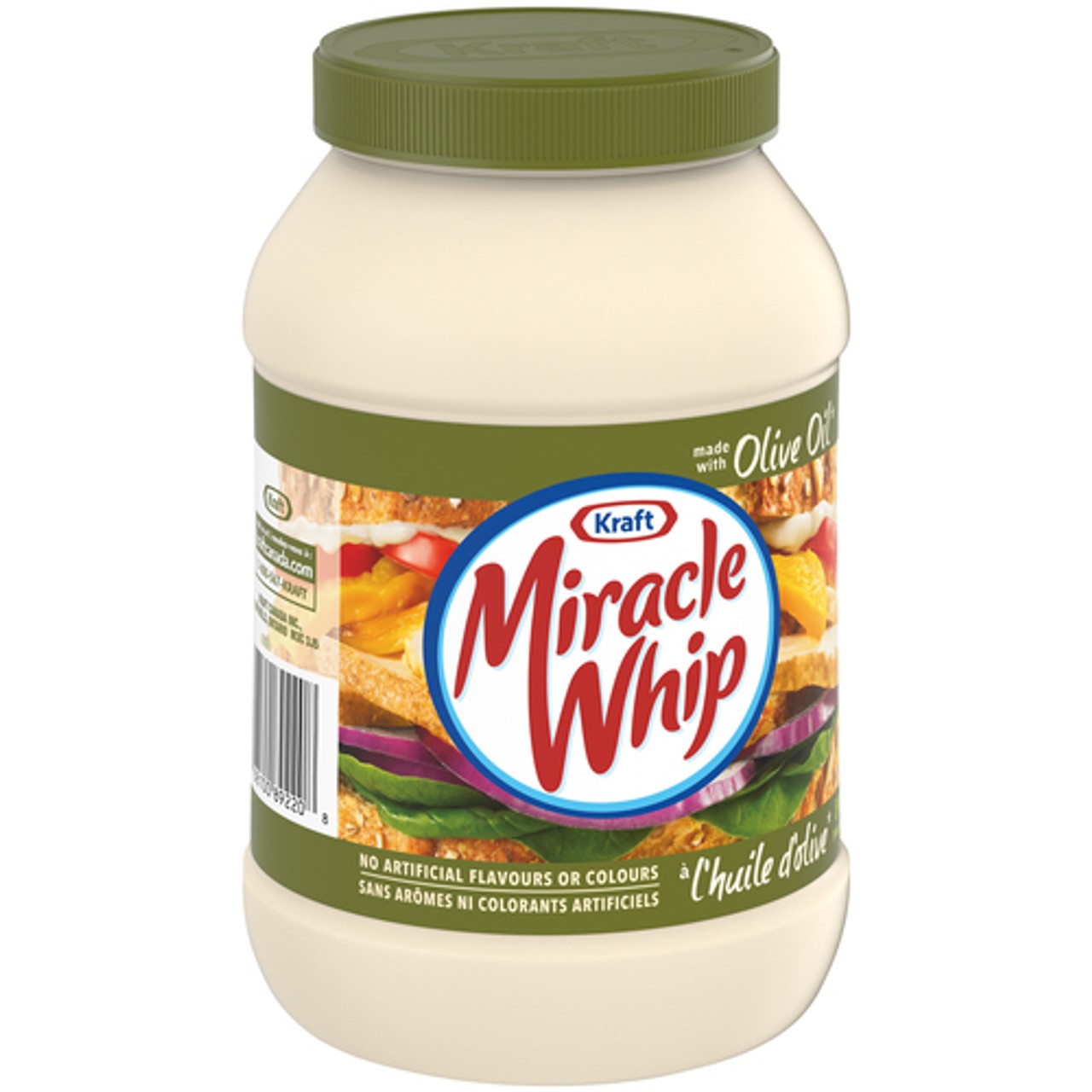 Miracle Whip Spread Olive Oil 890 ml - Voilà Online Groceries & Offers