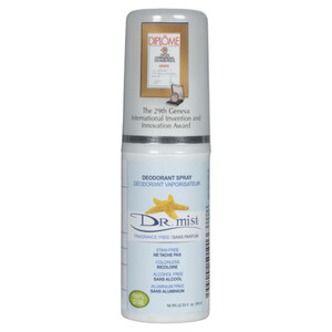 Dr Mist Deodorant Spray Fragrance Free Body Hygiene 50 ml - Voilà ...