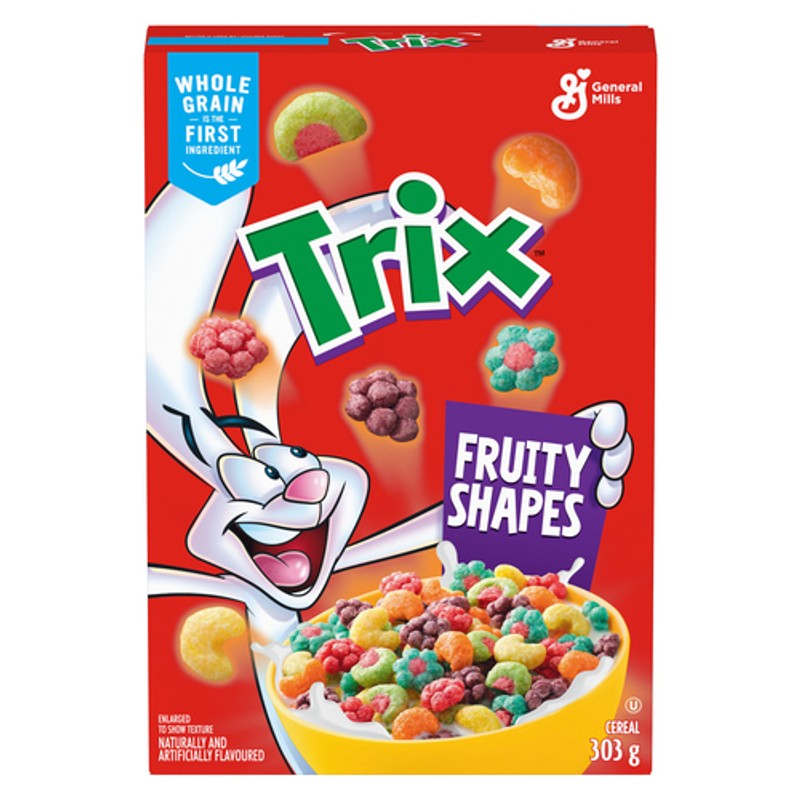 Trix Cereal Kids Breakfast Fruity Shapes 303 g - Voilà Online Groceries ...