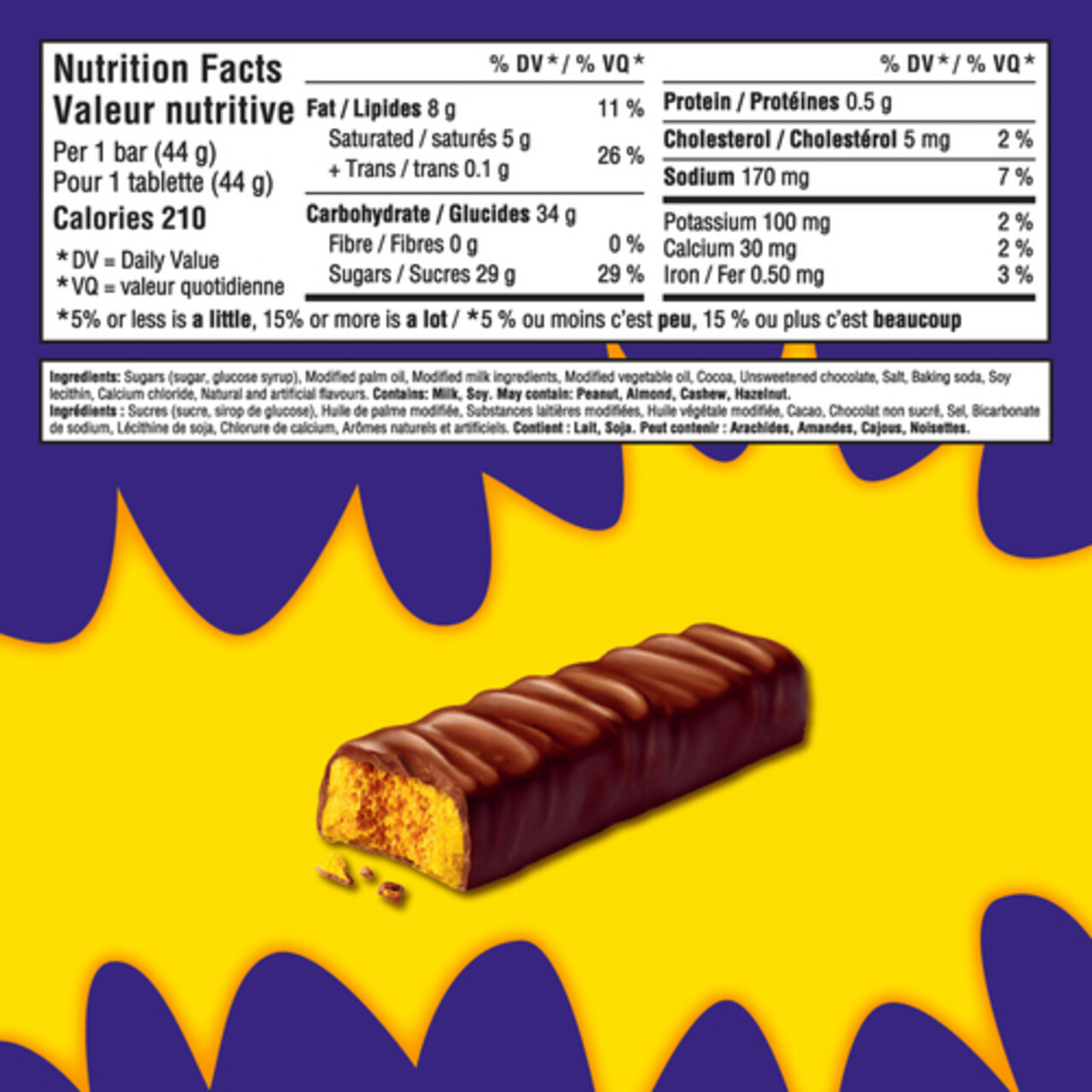 Cadbury Crunchie Multipack 176 g - Voilà Online Groceries & Offers