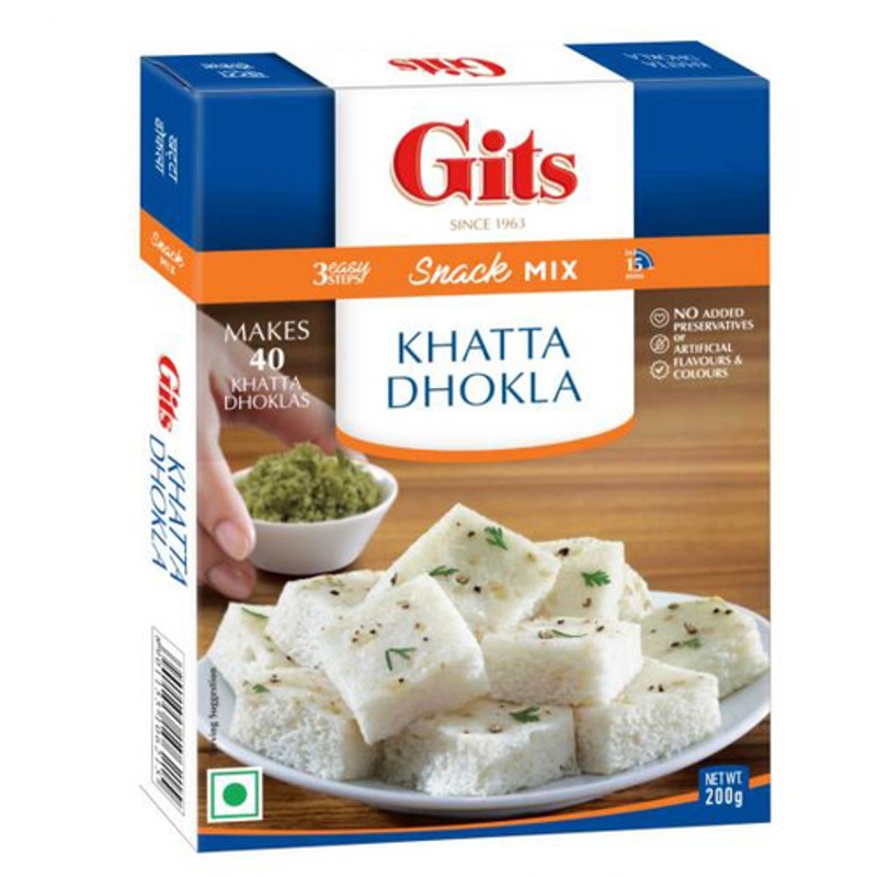 Gits Snack Mix Khatta Dhokla 200 g - Voilà Online Groceries & Offers
