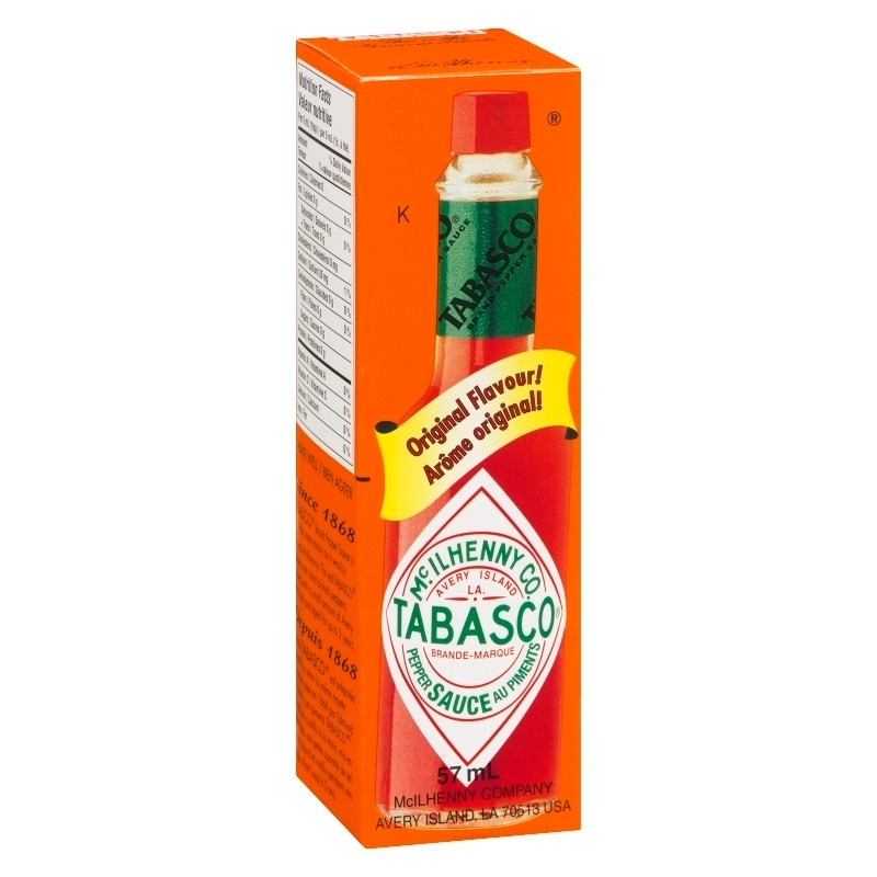 Tabasco Original Red Pepper Sauce 57 ml - Voilà Online Groceries & Offers