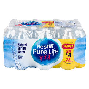 Nestlé Pure Life Natural Spring Water With Bonus 28 x 500 ml - Voilà ...