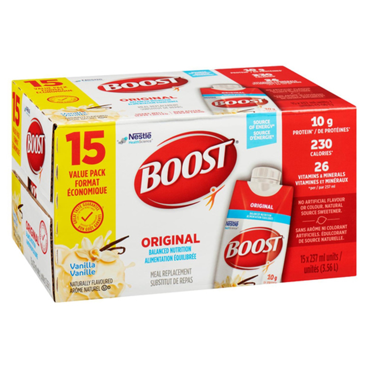 Boost Original Meal Replacement Vanilla 15 x 237 ml - Voilà Online ...
