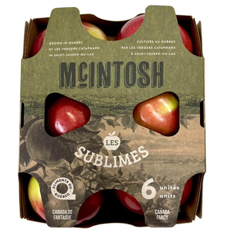 Sublime Apples McIntosh 6 Count - Voilà Online Groceries & Offers
