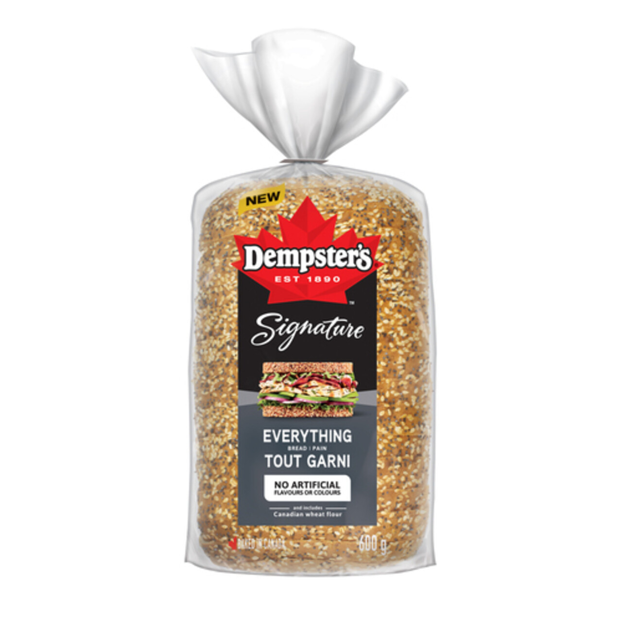 Dempster’s Signature Everything Bread 600 g - Voilà Online Groceries ...