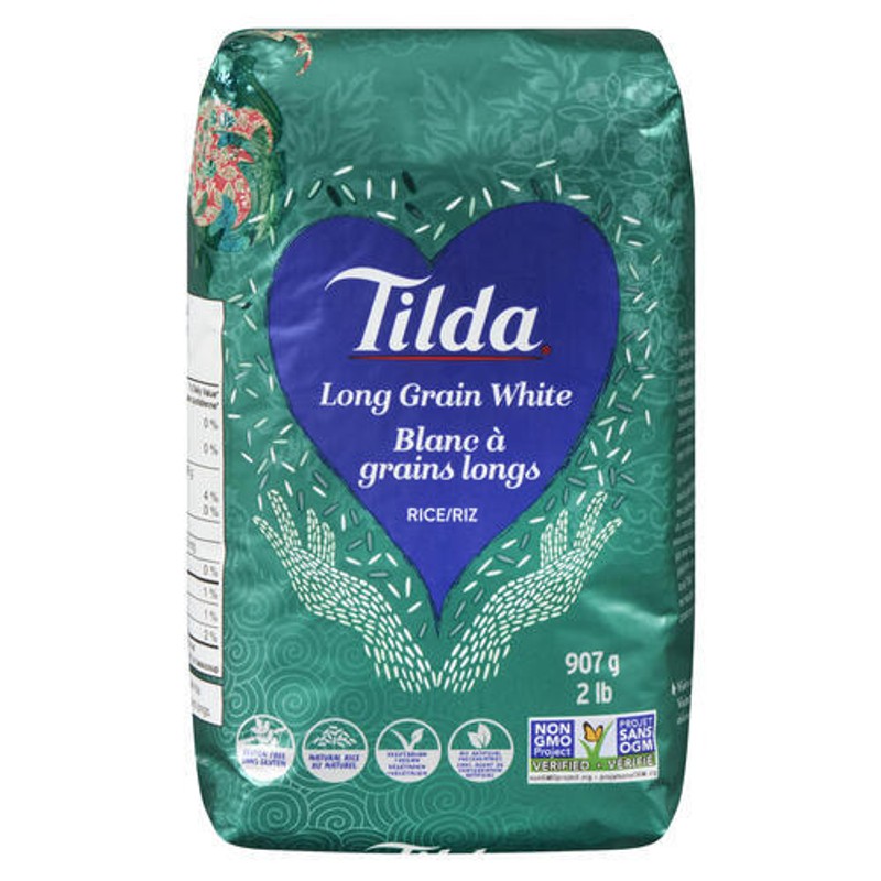 Tilda Rice Long Grain White 907 g - Voilà Online Groceries & Offers