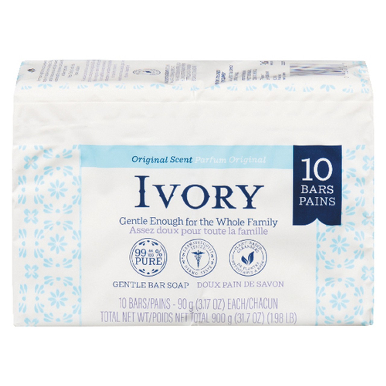 Ivory Bar Soap Original 10 x 90 g - Voilà Online Groceries & Offers