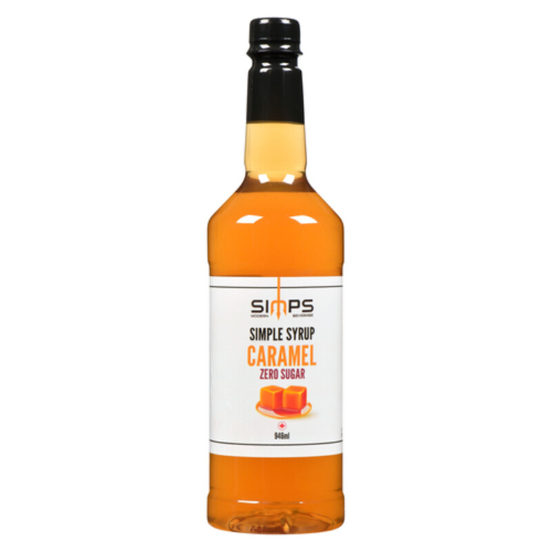 Simps Modern Beverage Simple Syrup Zero Sugar Caramel 946 ml - Voilà ...