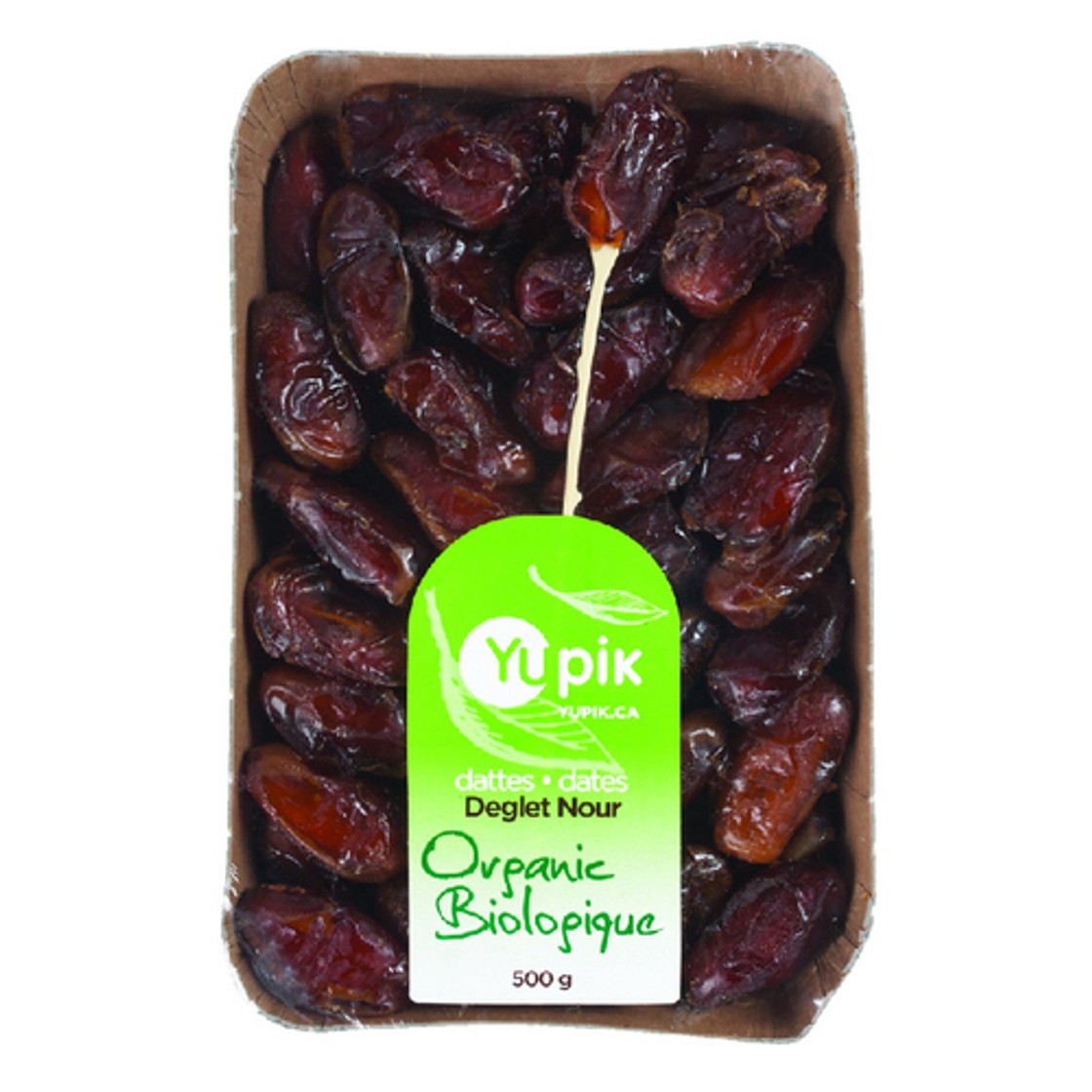 Yupic Organic Dates Deglet Nour 500 g - Voilà Online Groceries & Offers